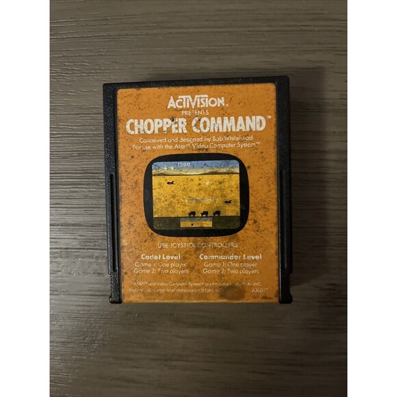 atari | Video Games & Consoles | Chopper Command Atari 260 982 Cart Only | Poshmark